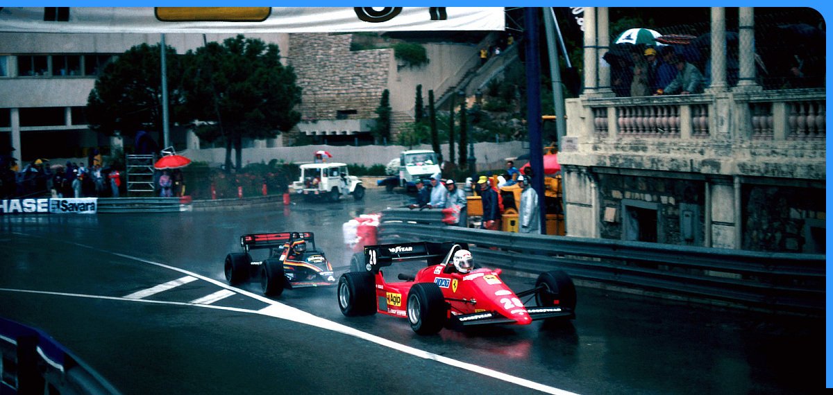 Monaco GP 1984 Monaco 1984 - Formel 1 Fotos, Bilder