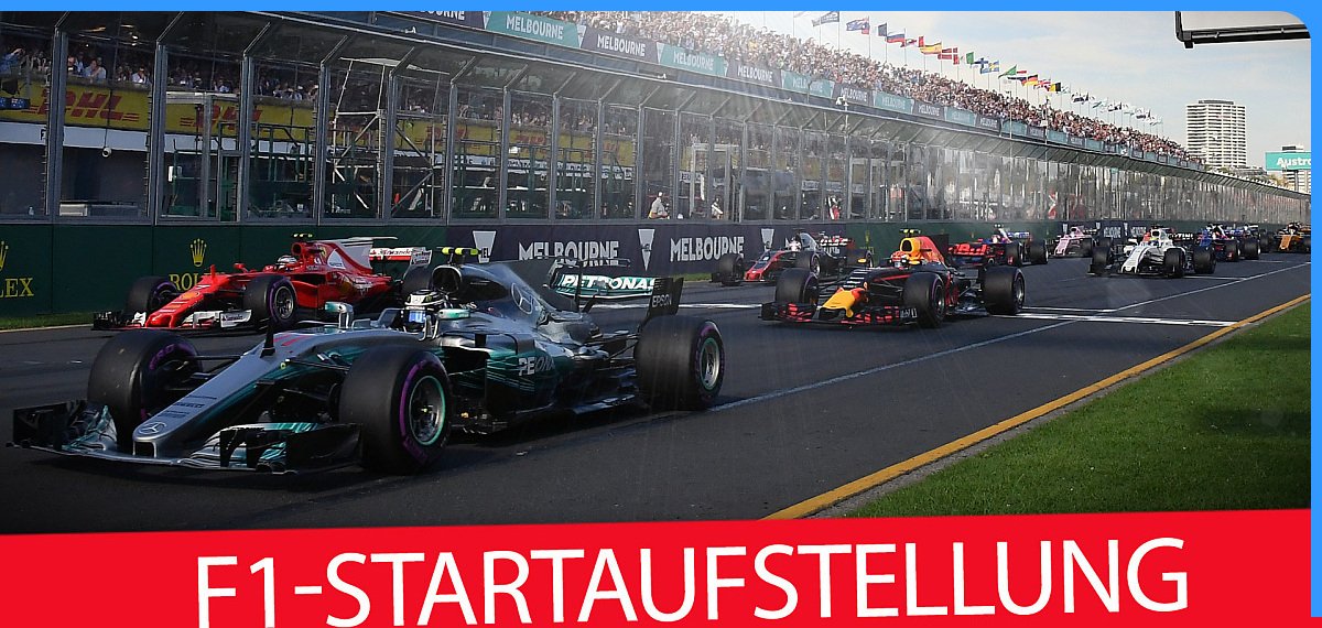 Formel-1-Regeln - Strafen: So wird die Startaufstellung gemacht
