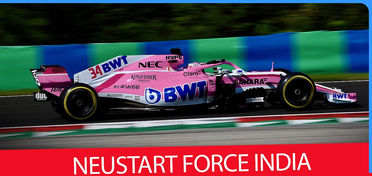 Formel 1 2018: Alles über Racing Point Force India