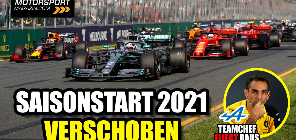 Rennkalender Formel 1 2021