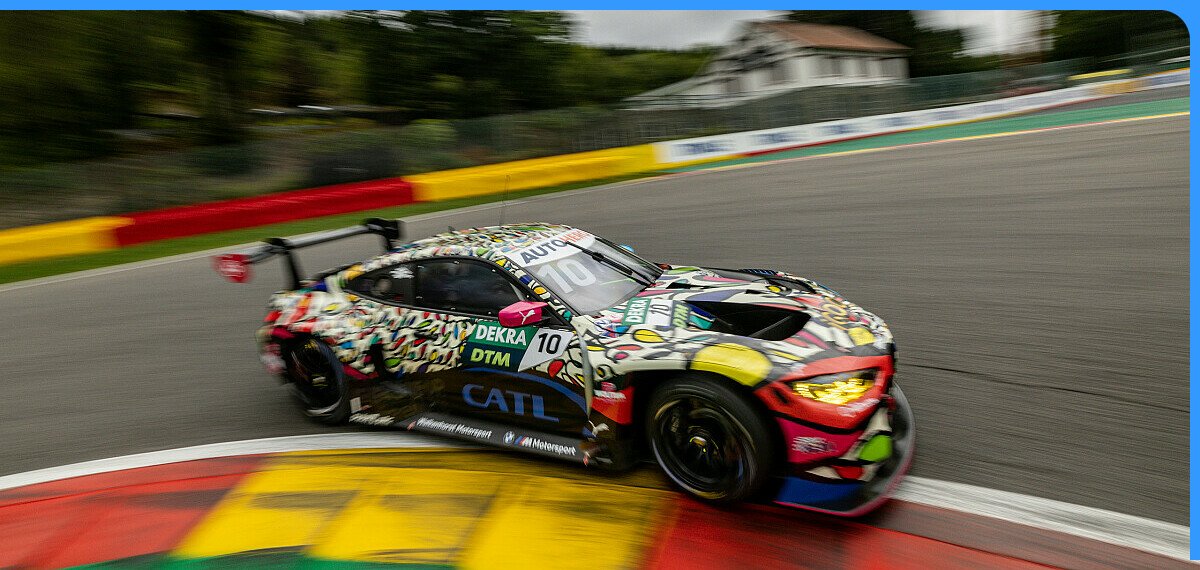 DTM: Walkenhorst-BMW als königliches Art-Car in Spa