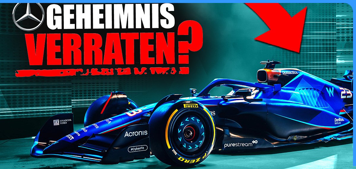Neues Formel 1 Auto: Hat Williams ein Mercedes-Detail geleakt?