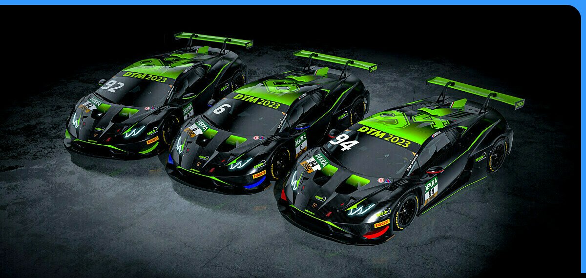 DTM 2023: SSR Performance mit drei Lamborghini und Bortolotti!