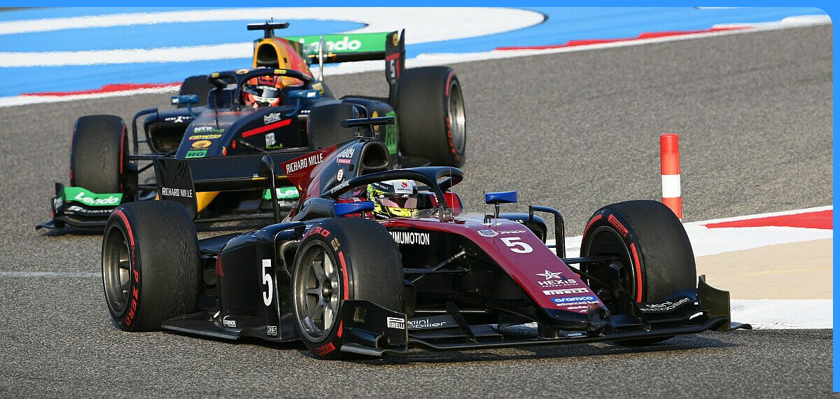 Formel 2, Bahrain: Sauber-Junior gewinnt nach Startkollision