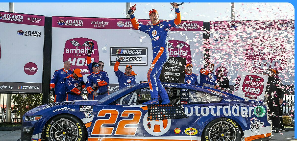 NASCAR Atlanta I: Champion Logano gewinnt das 5. Rennen