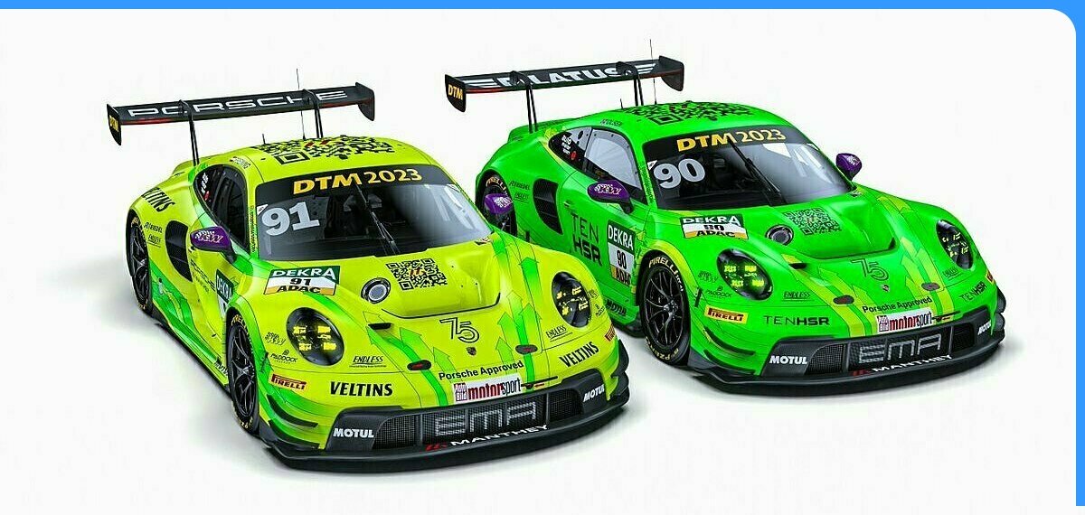 DTM 2023: Manthey startet mit Grello-Porsche