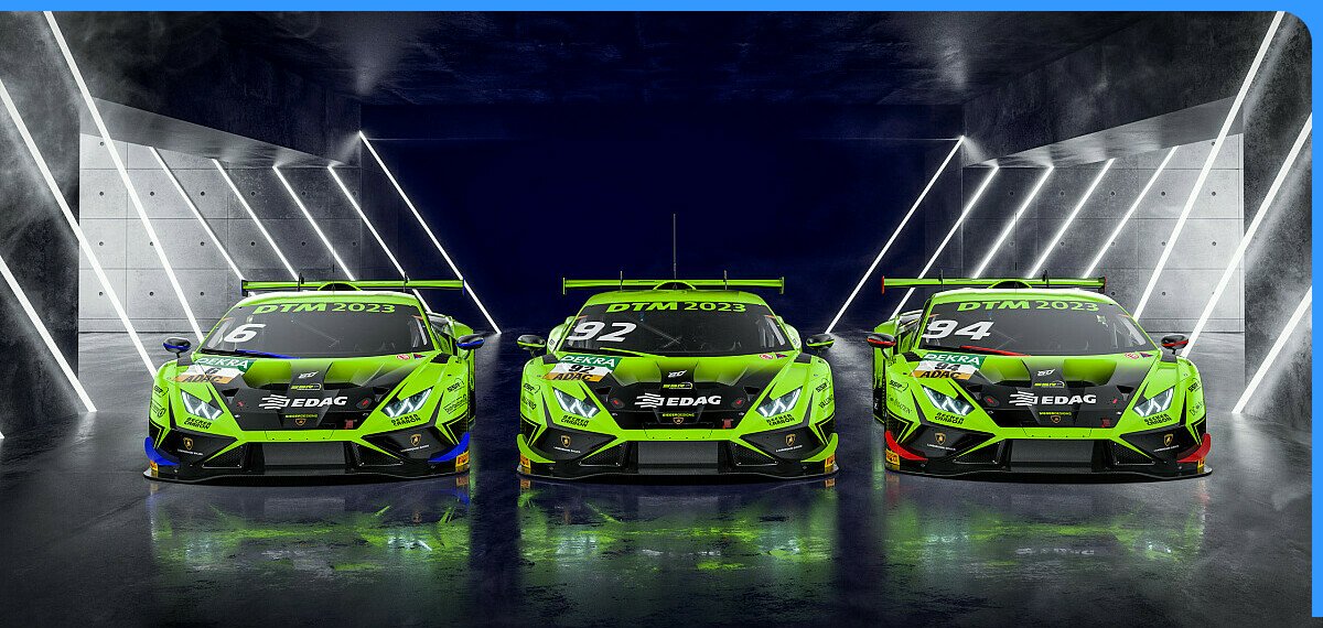 DTM 2023: SSR Performance präsentiert Lamborghini-Trio