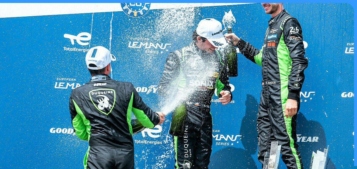 Rene Binder mit Aufholjagd im ELMS-Hitzerennen von Le Castellet