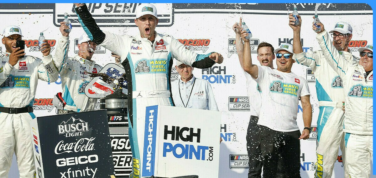 News, Statistiken vor und nach dem 21. Rennen in Pocono