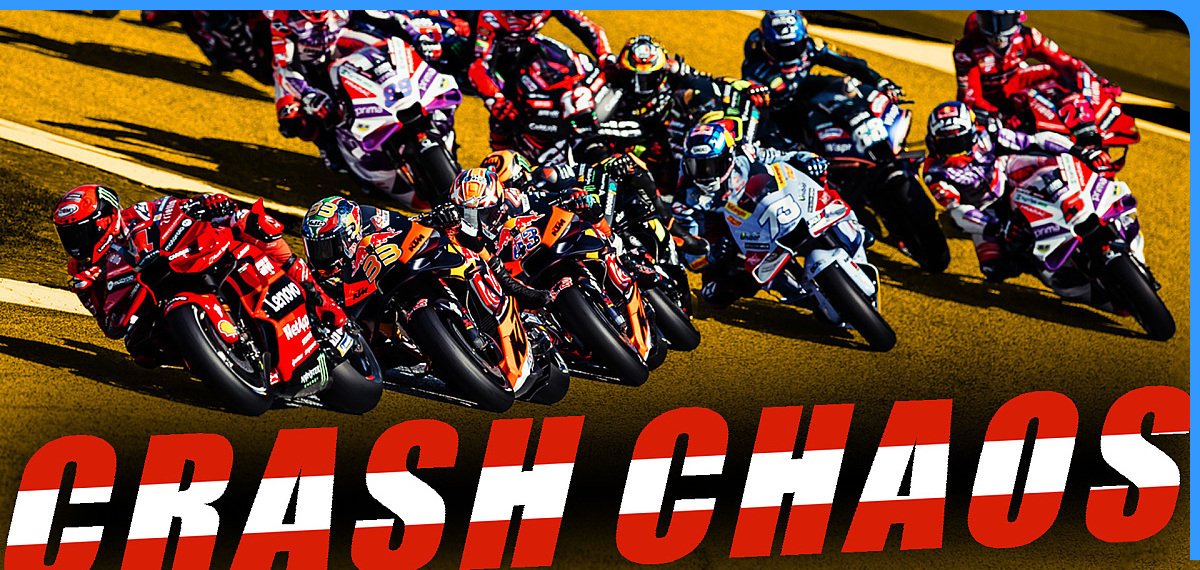 Crash-Fest im MotoGP-Sprint, Strafen sorgen für Verwirrung