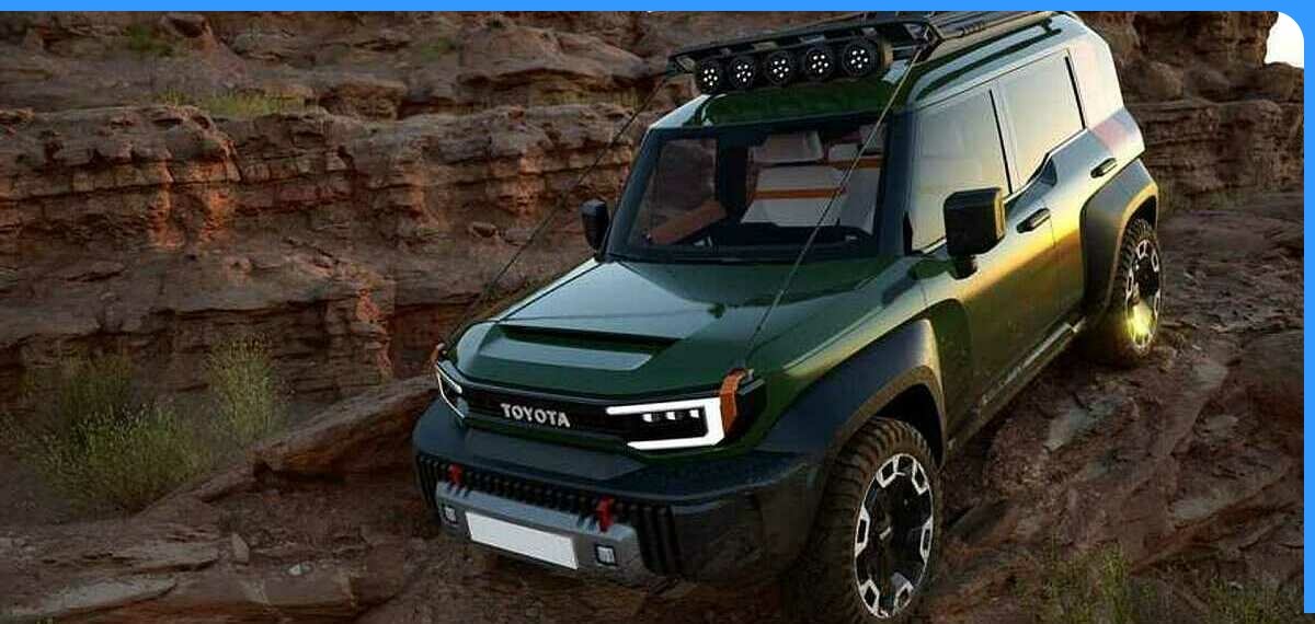 Toyota Land Hopper: Mini-E-Offroader