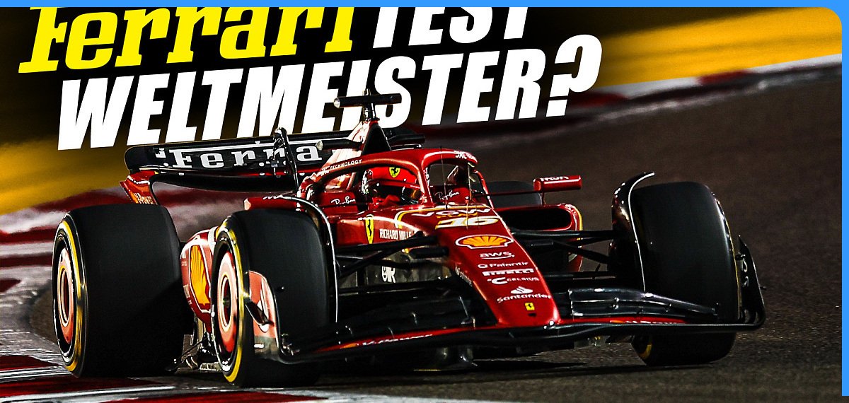 F1 Test 2024 Teamranking: Ist Ferrari der Red Bull Jäger Nr. 1?