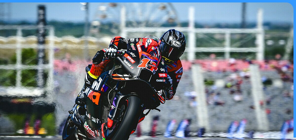 MotoGP Austin: Maverick Vinales führt auch Warm Up an