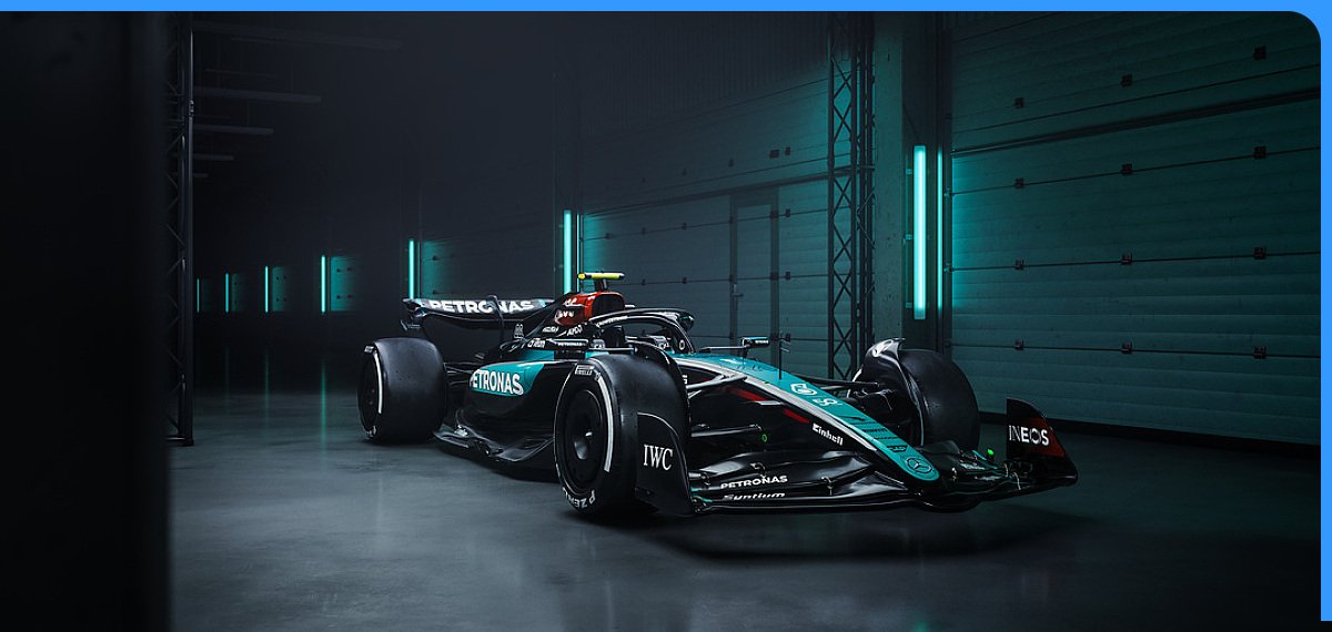 Spezial-Design von Mercedes: Singapur-GP in Grün statt Silber