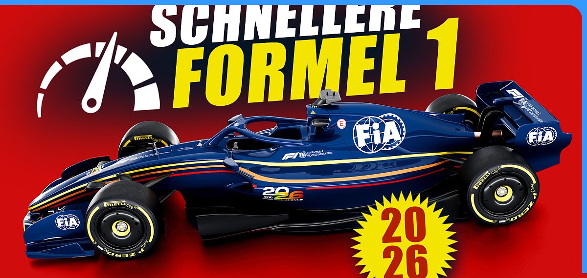 Neue Regeln 2026: Mehr Top-Speed für Formel-1-Boliden!