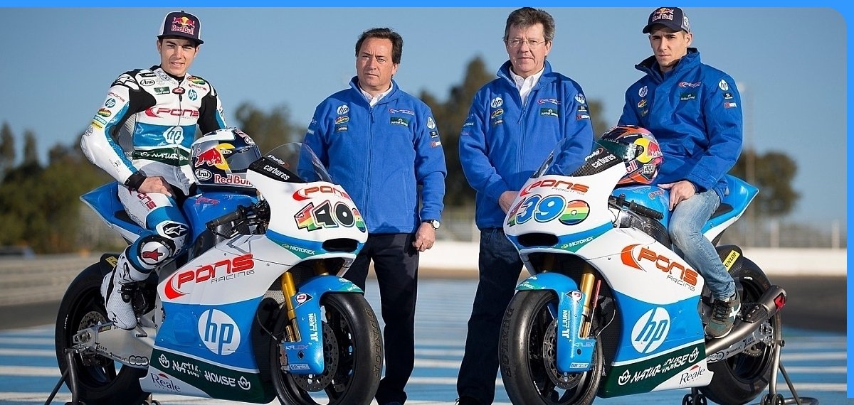 Team Pons präsentiert Lackierung - Moto2