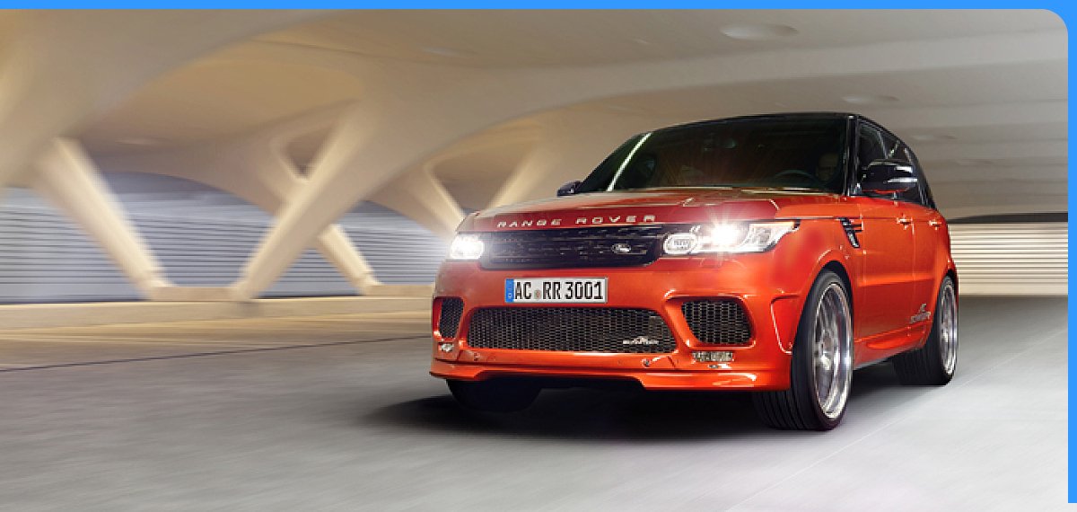 Tuning Programm für den Range Rover Sport - Auto