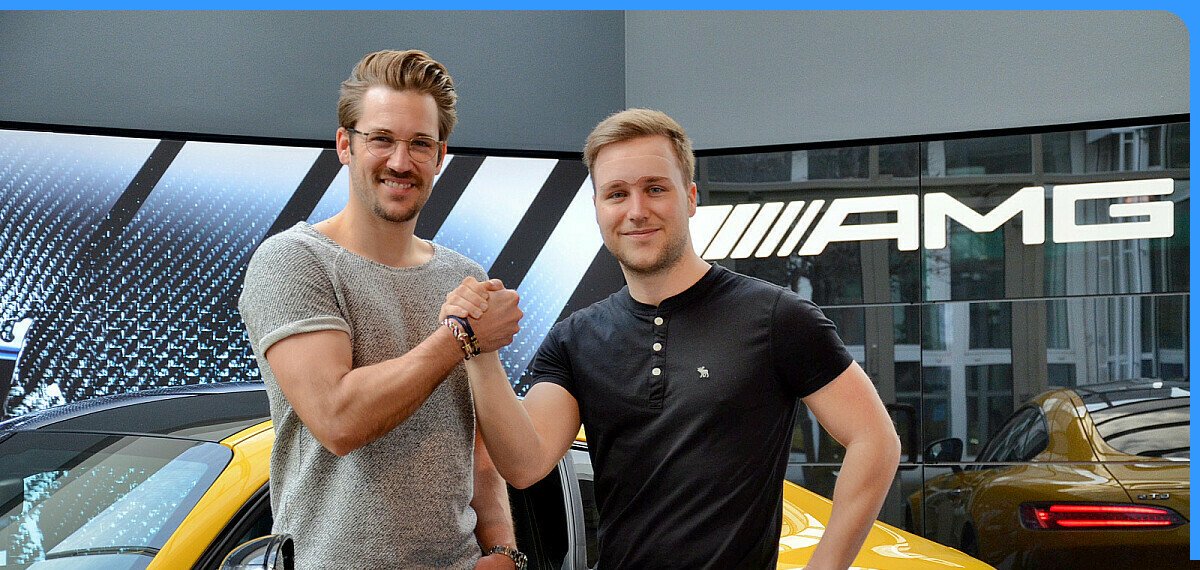 Ein Champion kehr zurück: Max Götz 2017 im Mercedes von HTP Motorsport