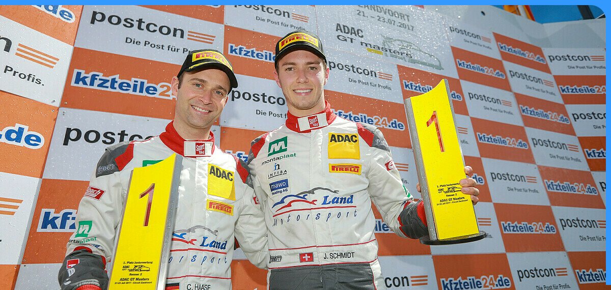 Jeffrey Schmidt feiert in Zandvoort erstes Podium im ADAC GT Masters