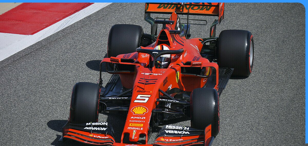 Formel 1 Bahrain, Leclerc im 1. Training vor Vettel und Bottas