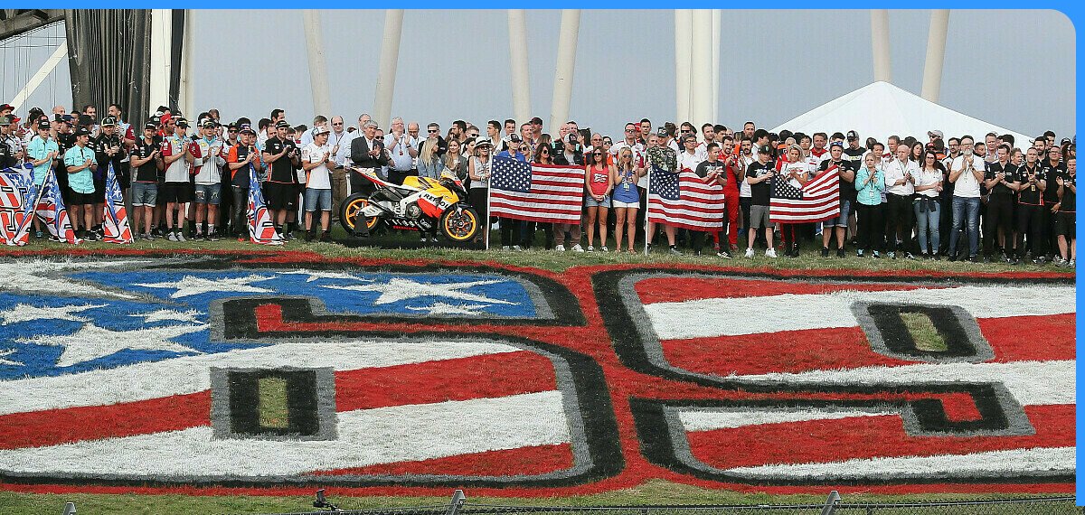 MotoGP: Nicky Haydens Nummer 69 in Austin verabschiedet