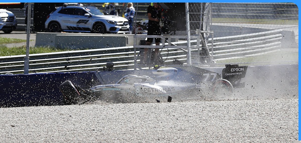 Formel 1, Bottas: Unfall heftig, aber Fehler gehören bestraft