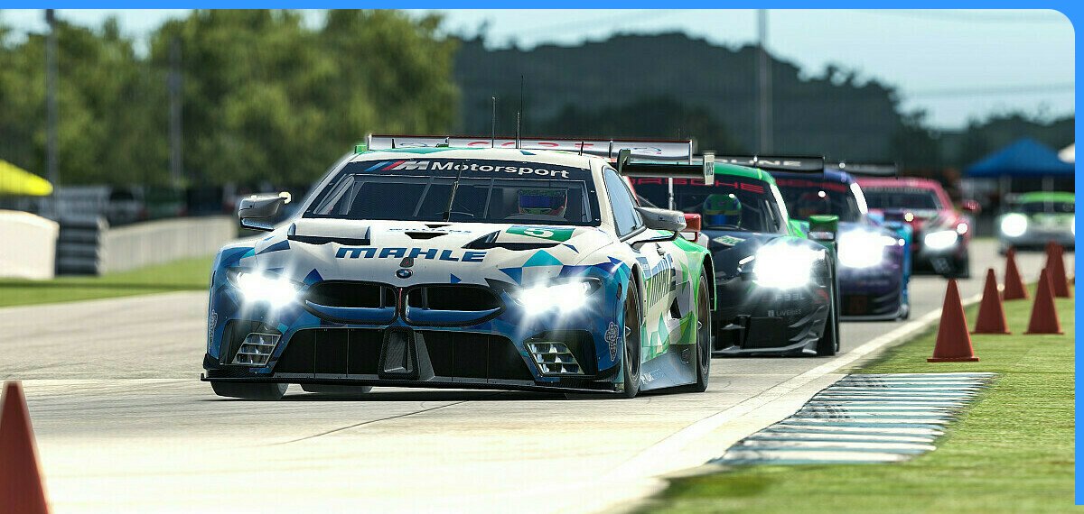 Virtuelle Rennsaison: MAHLE RACING TEAM mit Pech