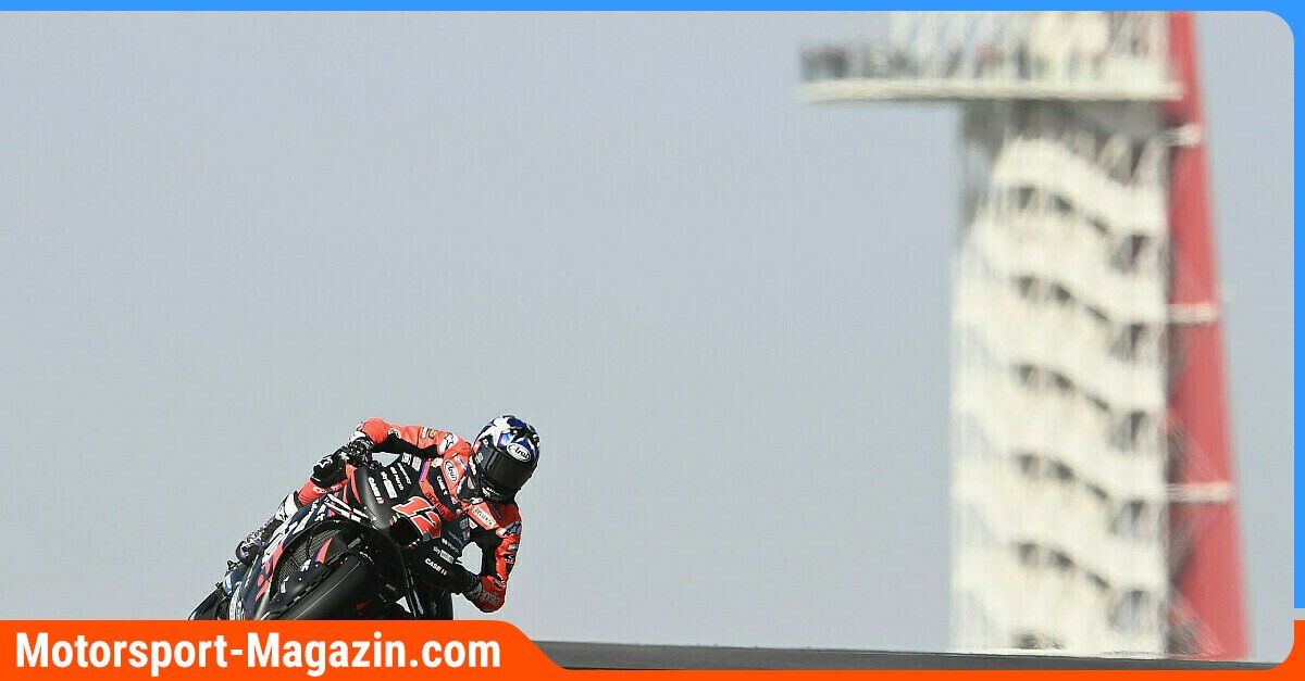 MotoGP Austin: Maverick Vinales führt 1. Freies Training an