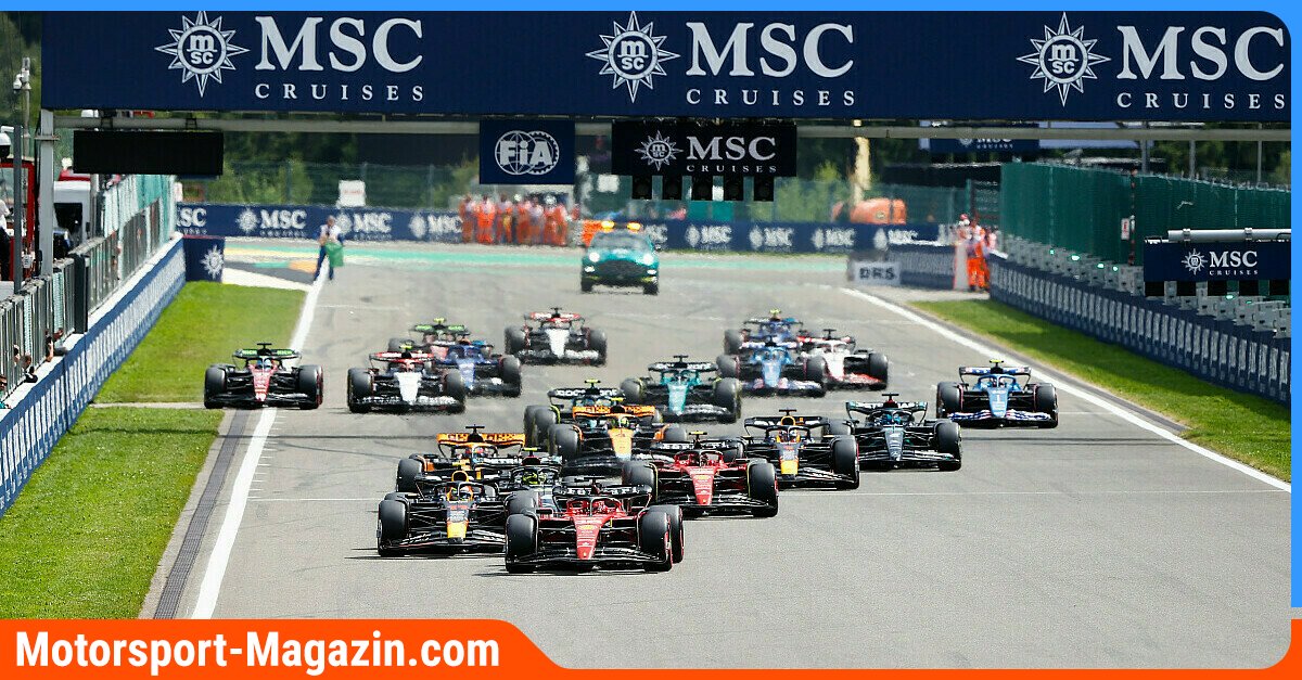 Formel 1 heute live im Free-TV auf RTL: Wo kommt das Rennen in Spa im ...