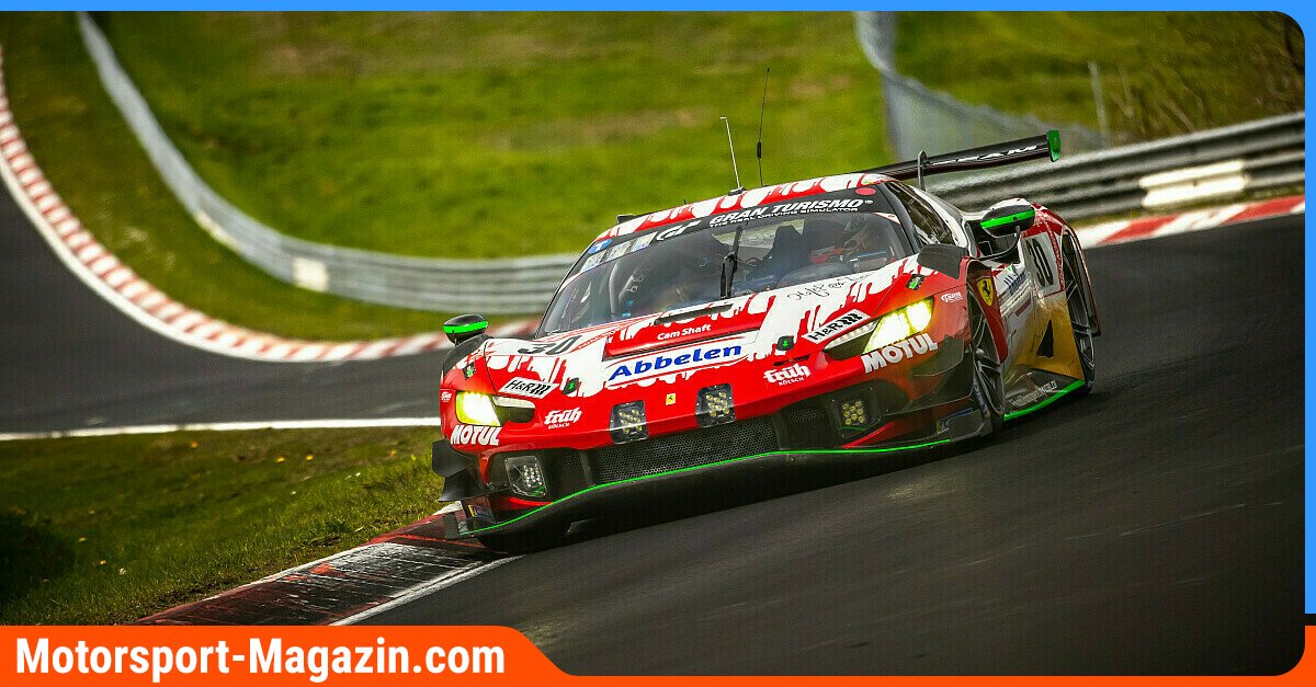 Frikadelli-Ferrari kehrt auf Nürburgring-Nordschleife zurück