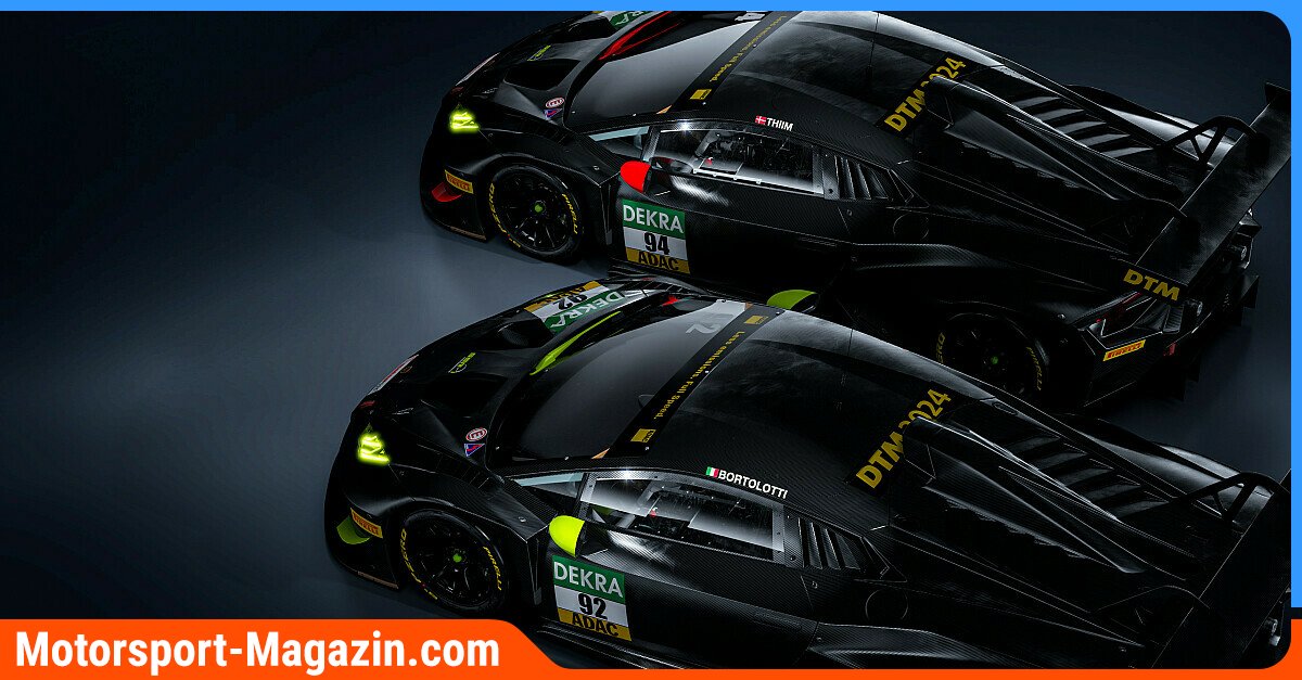 DTM 2024: SSR-Lamborghini mit Nicki Thiim und Mirko Bortolotti