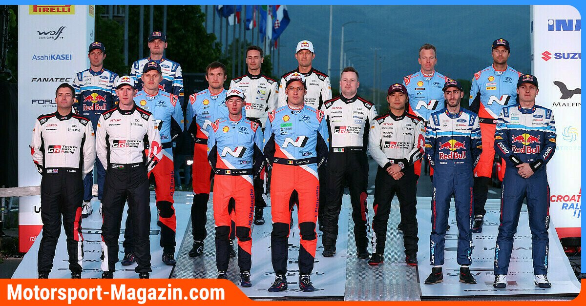 WRC Rallye Fahrer und Teams Saison 2025 | News, Infos, Statistiken ...