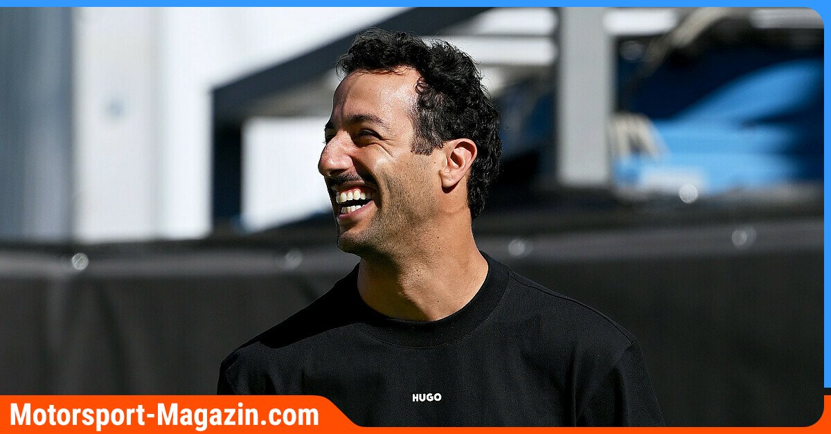 Daniel Ricciardo spielt Druck durch Liam Lawson herunter: Habe Cockpit ...