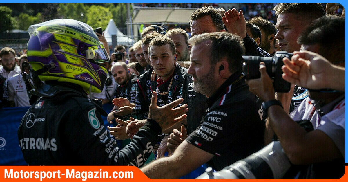 Russell-DSQ rettet Lewis Hamilton den Tag: Hat Mercedes-Strategie ...