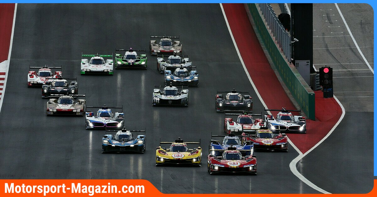 WEC Austin 2024: Ergebnisse und WM-Tabelle nach dem sechsten Saisonrennen