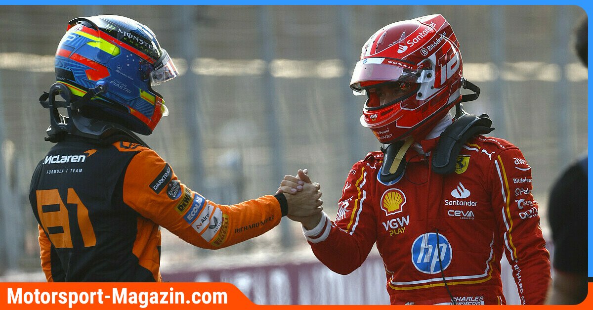 Formel 1 Re-LIVE: Leclerc auf Pole, Norris in Q1 raus - Alle News und Reaktionen aus ...