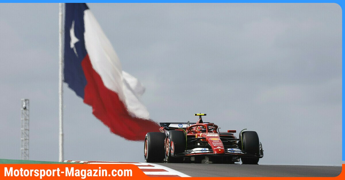 Austin-Training: Ferrari stark, Hamilton mit Highspeed-Abflug