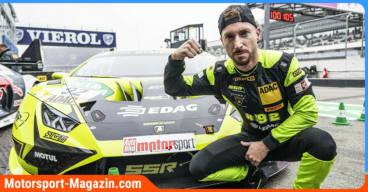 Mirko Bortolotti ist DTM-Champion 2024! Lamborghini-Star reicht Platz 2 ...