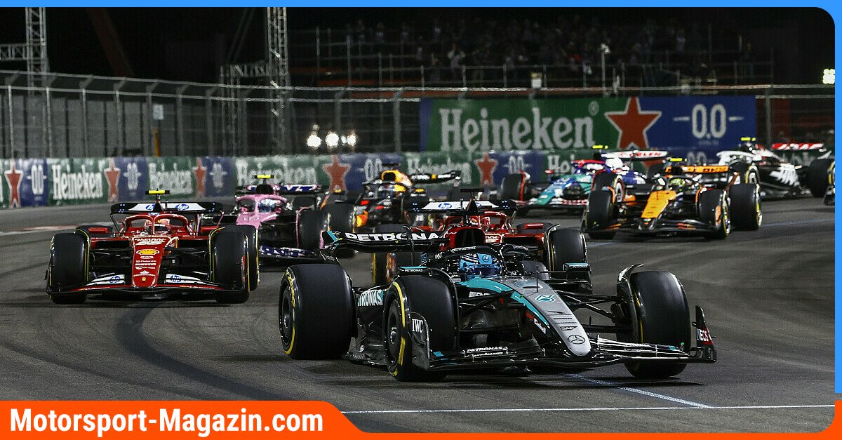 Formel 1 Re-Live aus Las Vegas: Das USA-Rennen im F1-Ticker - Alle News & das Ergebnis