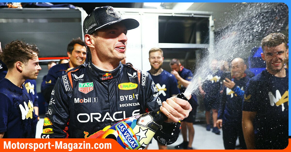 Formel 1 Re-Live: Max Verstappen ist Weltmeister - Stimmen & News nach dem Las-Vegas-Rennen