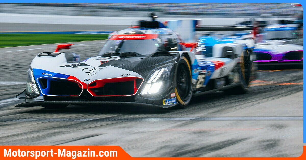 BMW-Motorsportchef verrät nach Daytona-Pole: LMDh-Auto fährt mit Technik-Update