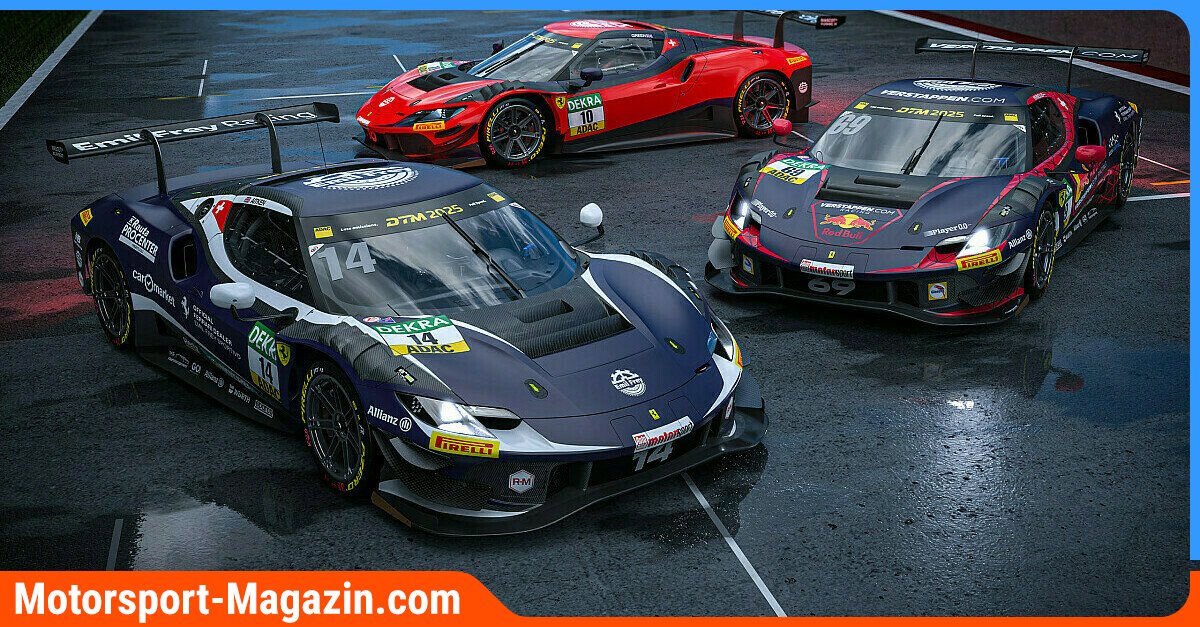 DTM 2025: Emil Frey Racing setzt auf Ferrari-Offensive und Rookie-Überraschung