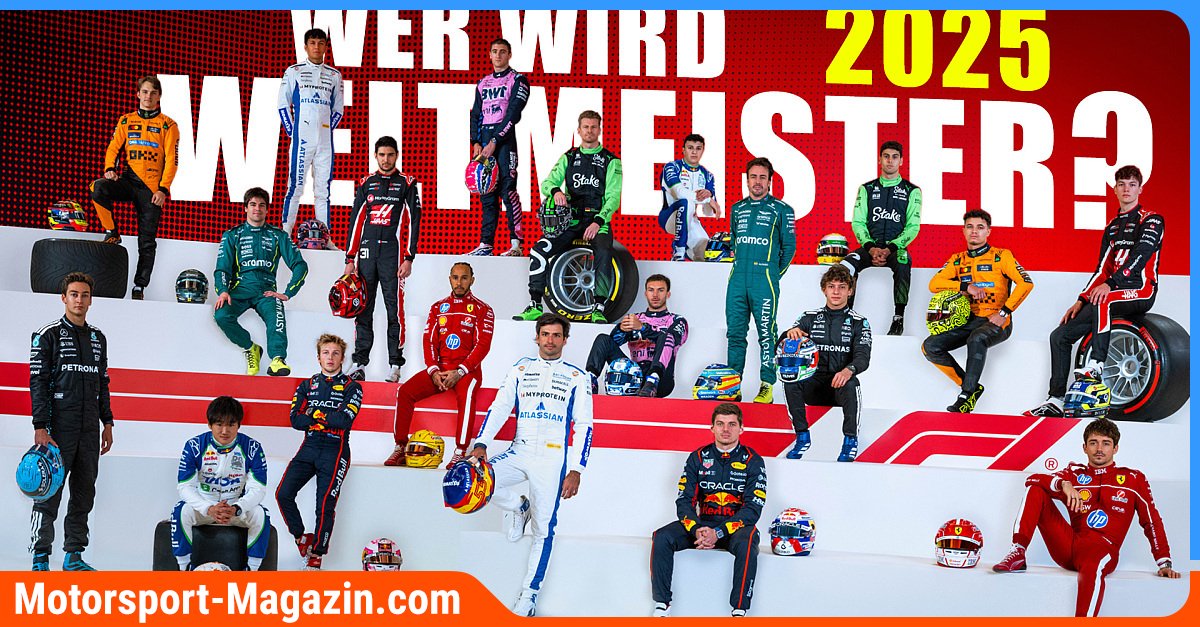 Wer wird Formel-1-Weltmeister 2025?