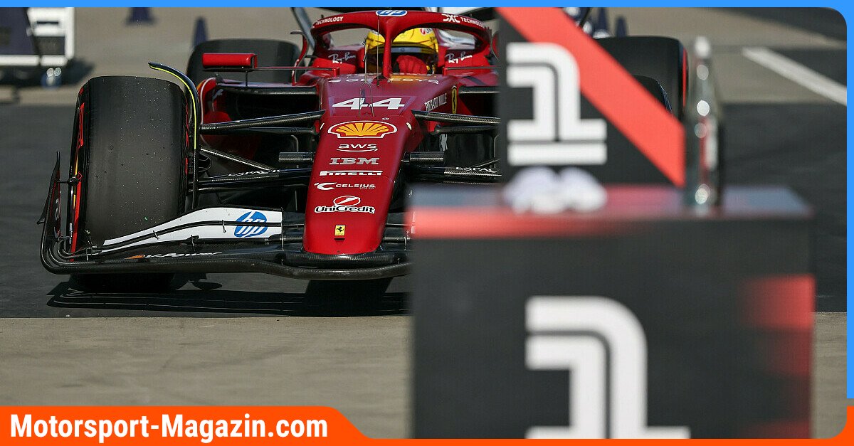 Startaufstellung Formel 1 Morgen