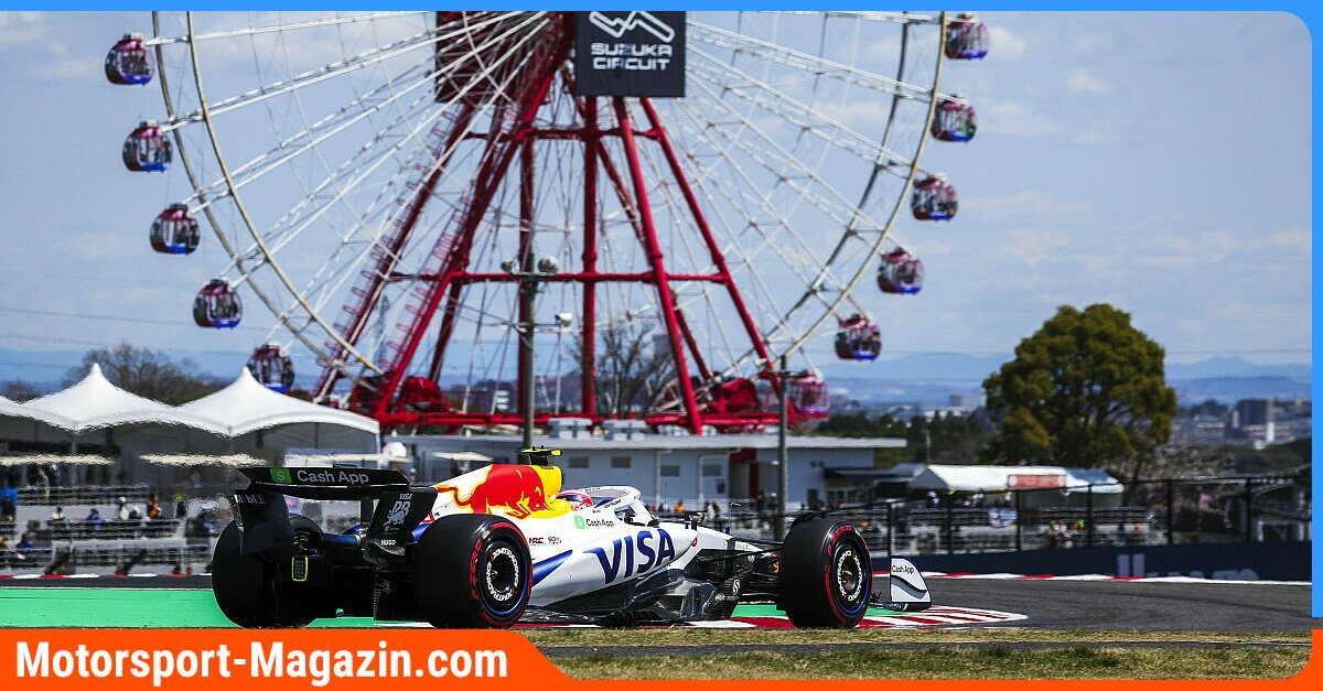 Formel 1 Japan GP 2025 - 2. Training - Ergebnis