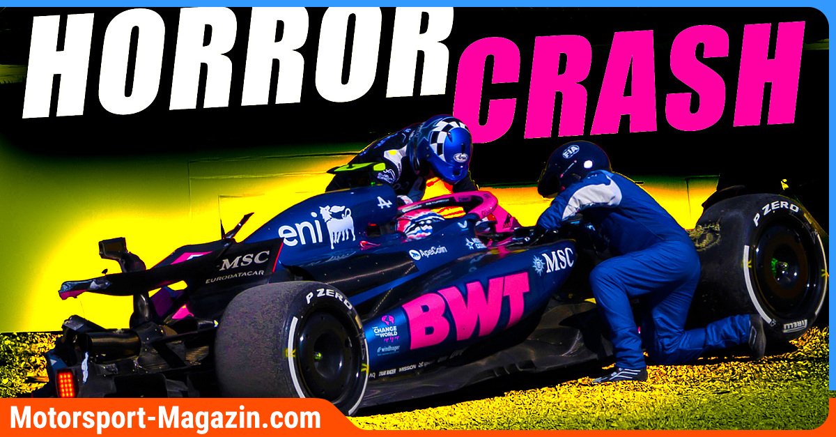 Horror-Crash von Jack Doohan! Team enthüllt F1-Unfallursache