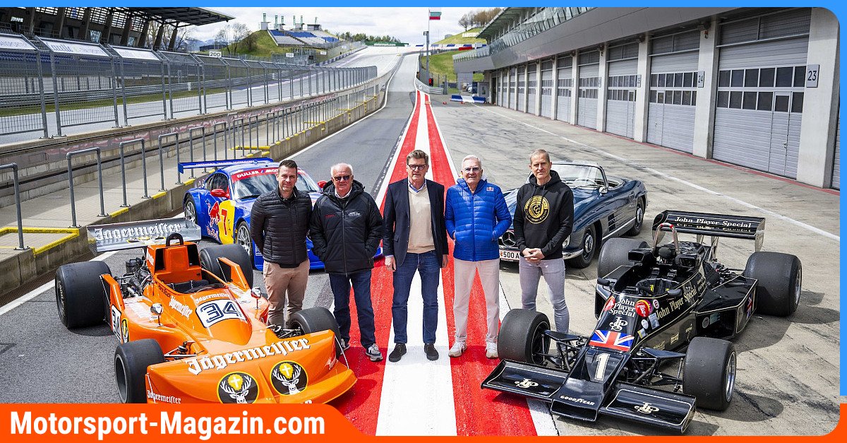 Formel-1-Legenden bringen Vorfreude auf Red Bull Ring Classics am Spielberg