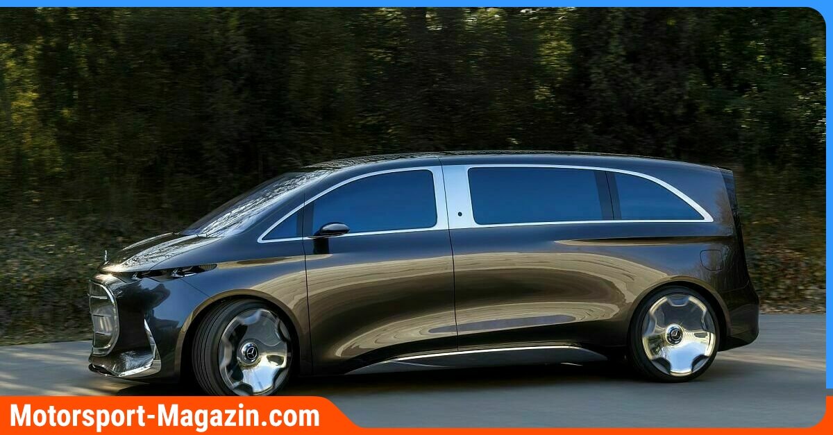 Auto - Mercedes Vision V: Elektrischer Luxus-Van wird zum digitalen ...