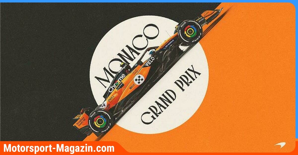 McLaren führt Monaco-Tradition fort: Neues Auto-Design für Formel-1 ...