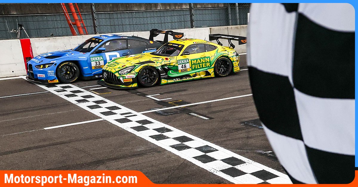 Irres Foto-Finish bei DTM-Spektakel am Lausitzring - Rene Rast: Das war ein Albtraum